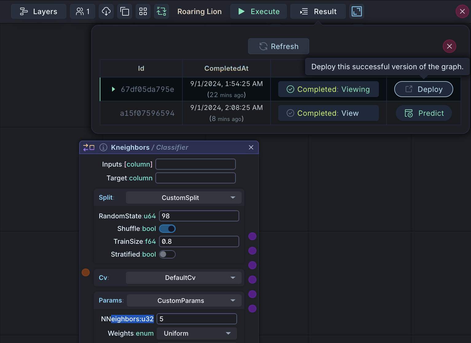 One-click Deployment